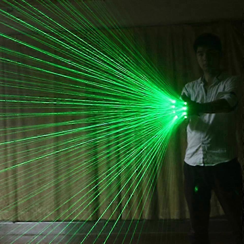 RGB Laser Glove Multi Line 4 Head Disco Laser Dj Beam Stage Light for ...