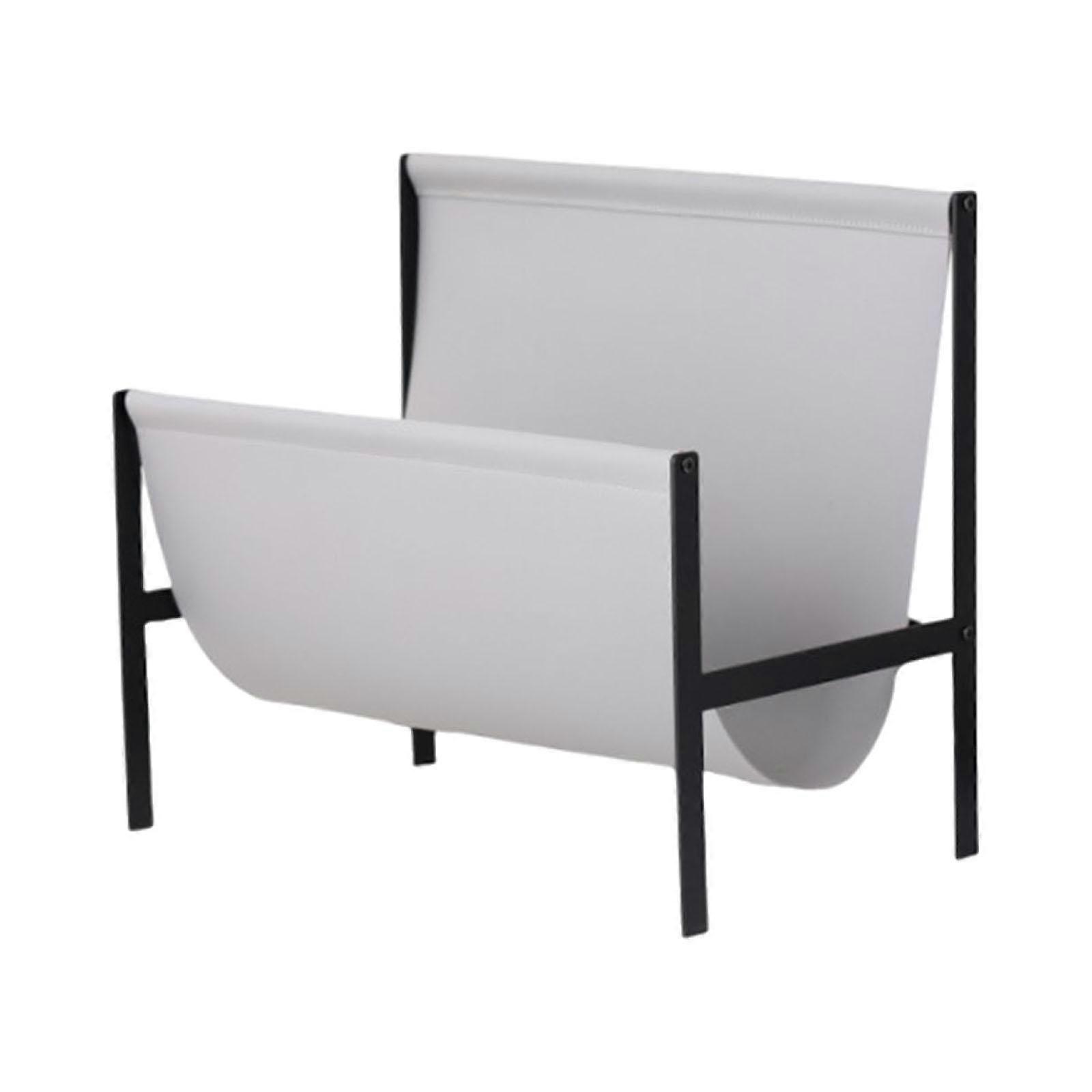 Magazine Rack Storage and Display Stand Books Multifunctional Decor ...