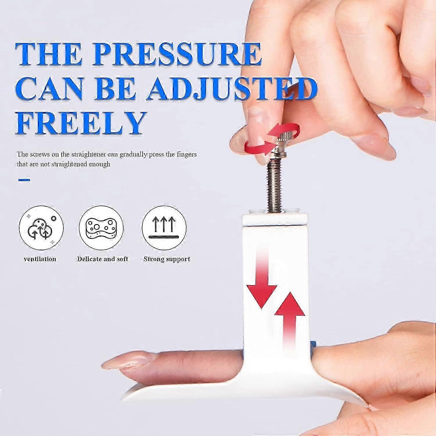 Finger Straightener Splint, Finger Joint Extension Splint Brace ...