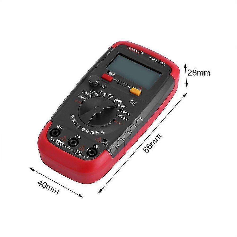 Digital Capacitance Meter Multimeter Professional Capacitor Tester 0 ...