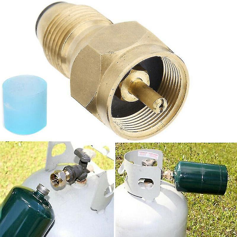 Propane Tank Refill Adapter Gas Cylinder Canister Filler Coupler Brass ...