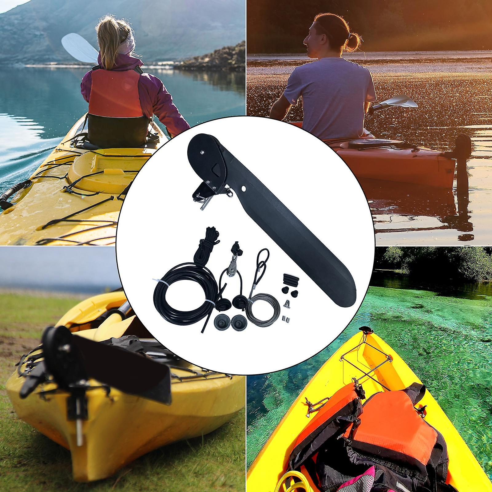 Kayak Boat Tail Rudder Direction Foot Control Steering System Tool Kit ...