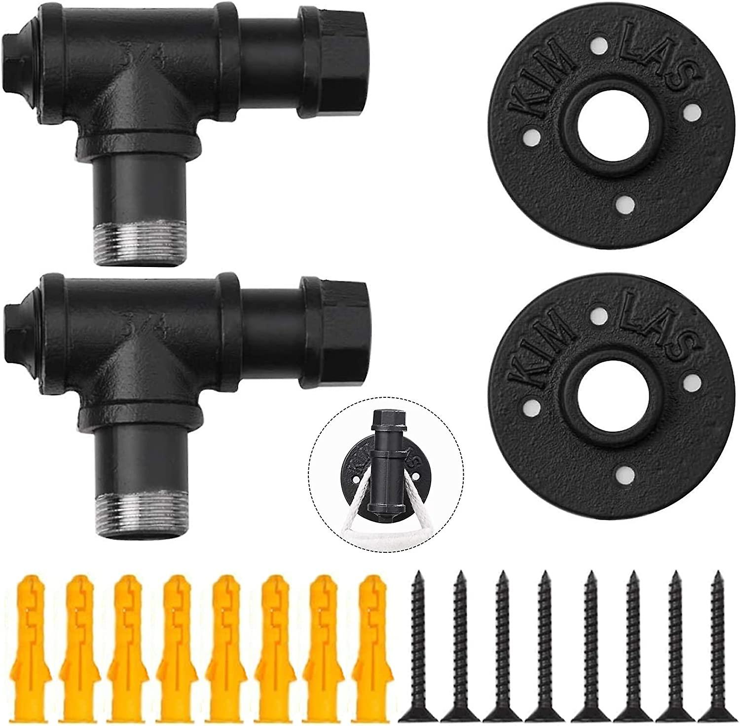 Bathroom Robe Hook Mounting Hardware Included Set Of 2 Vintage Wall ...