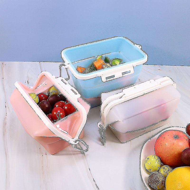 Silicone Food Preservation Bag Microwave Heating Food Preservation Box ...