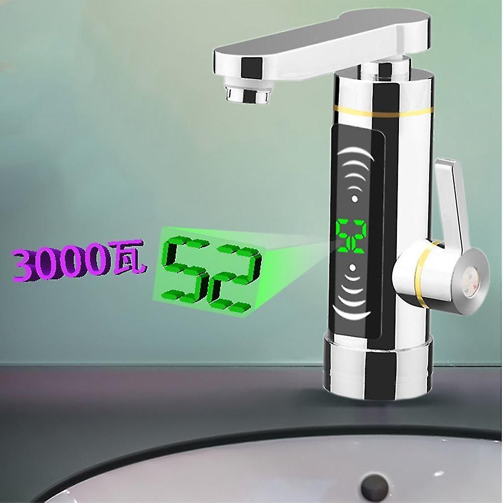 Hot Water Heater Faucet Tankless 3000w Electric Fast Heating Tap Water ...