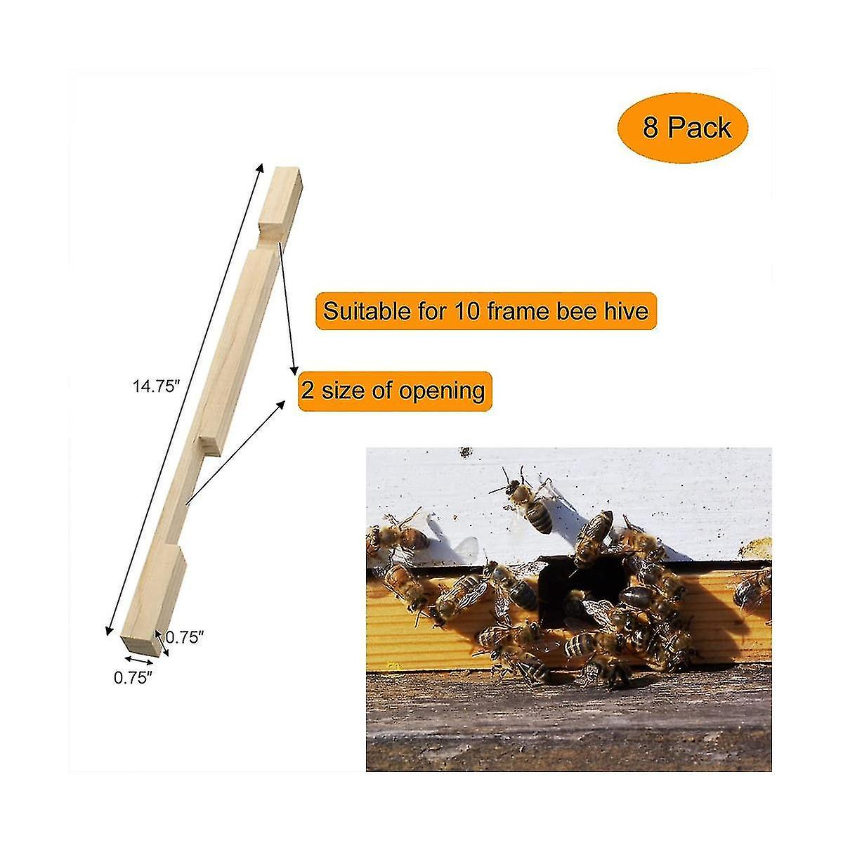 8 Pack Beehive R For Bee H - Bee H Protector Bee H Entranc | Fruugo UK