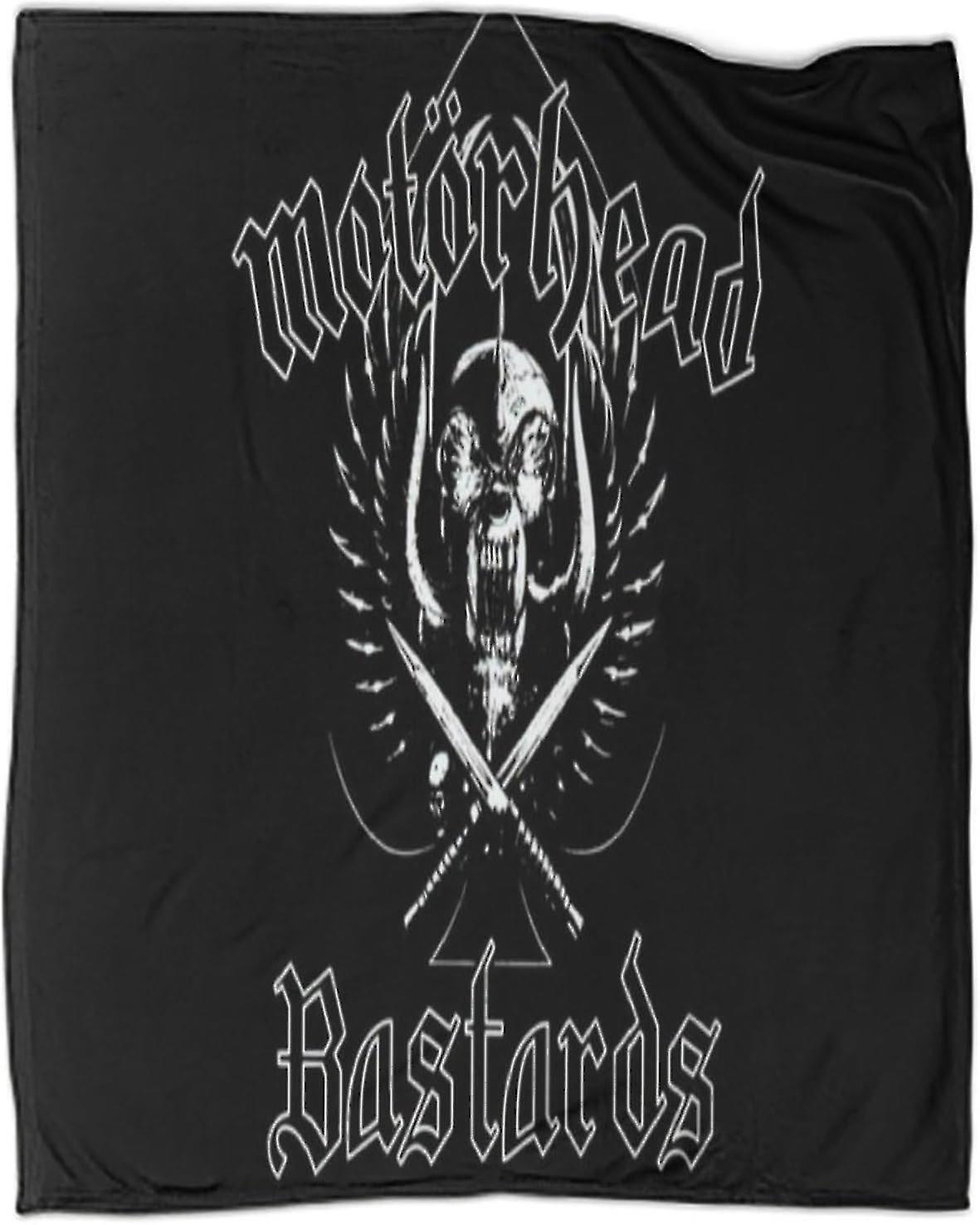 Efterår/vinter lur Fleece tæppe Motorhead Band Flannel tæppe Ultra-soft ...