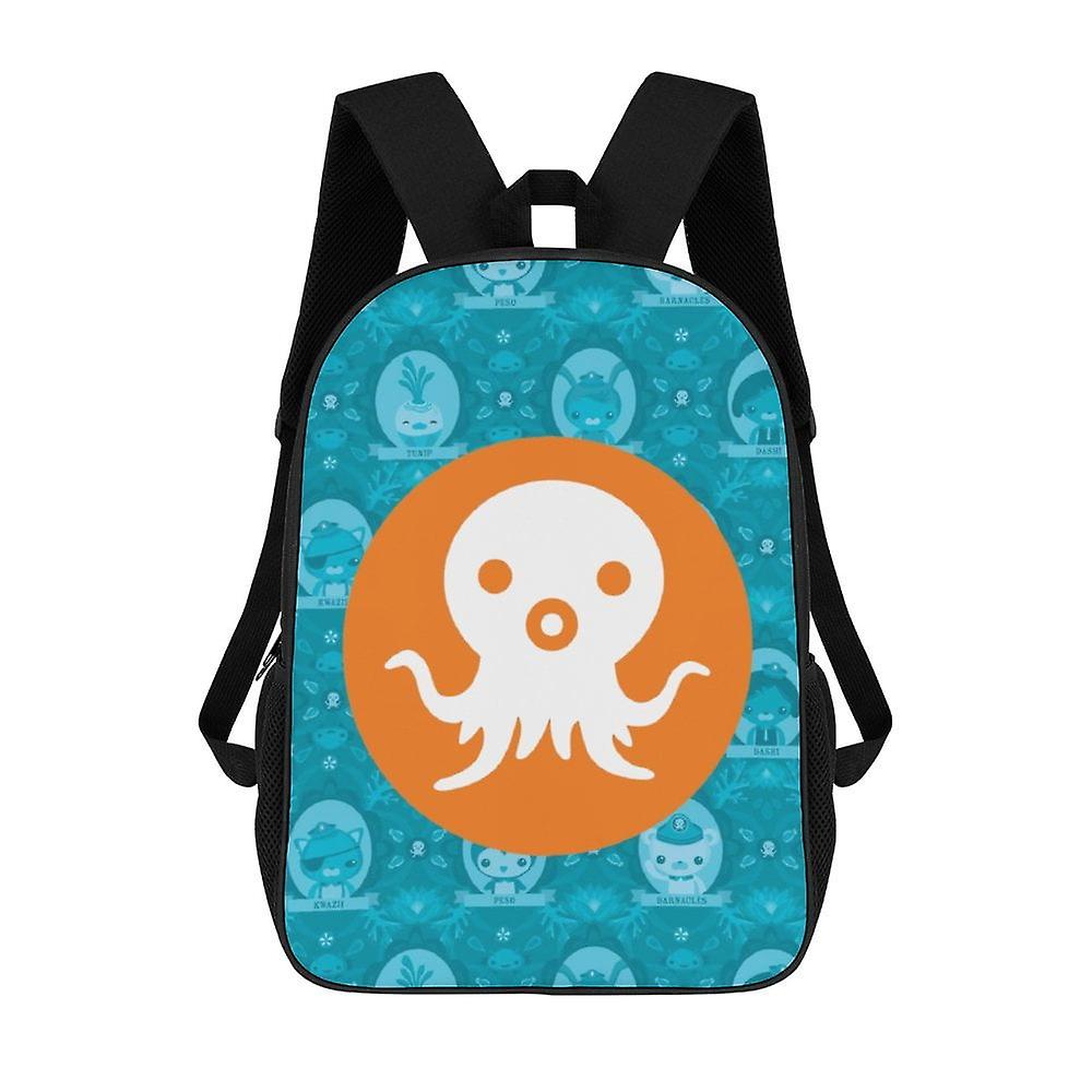 The Octonauts Logo Backpack Casual Daypack School Bag Bookbag Satchel ...