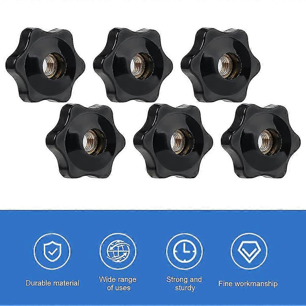 M8 Clamping Knob, Star Nut, Knurled Thread Clamping Knob, M8 Clamping Nut, Star Head Clamping ...