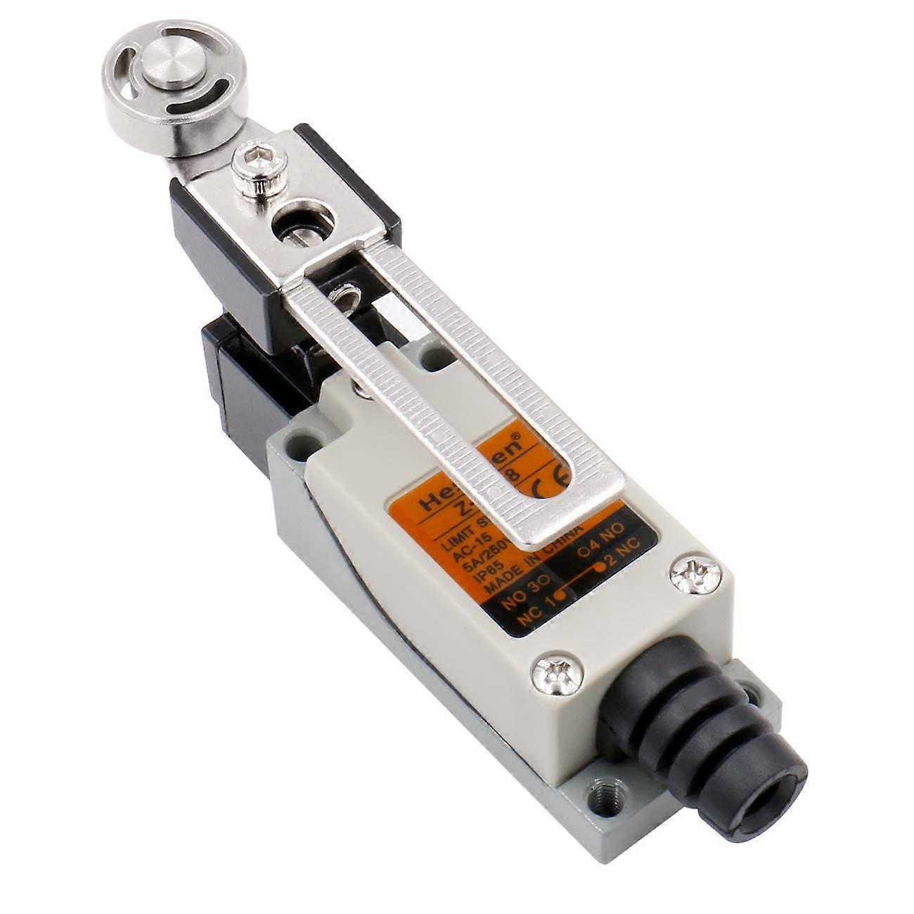 Limit Switch Z-8/108 Adjustable Rotary Lever 5 A 250 Vac Spdt Momentary ...