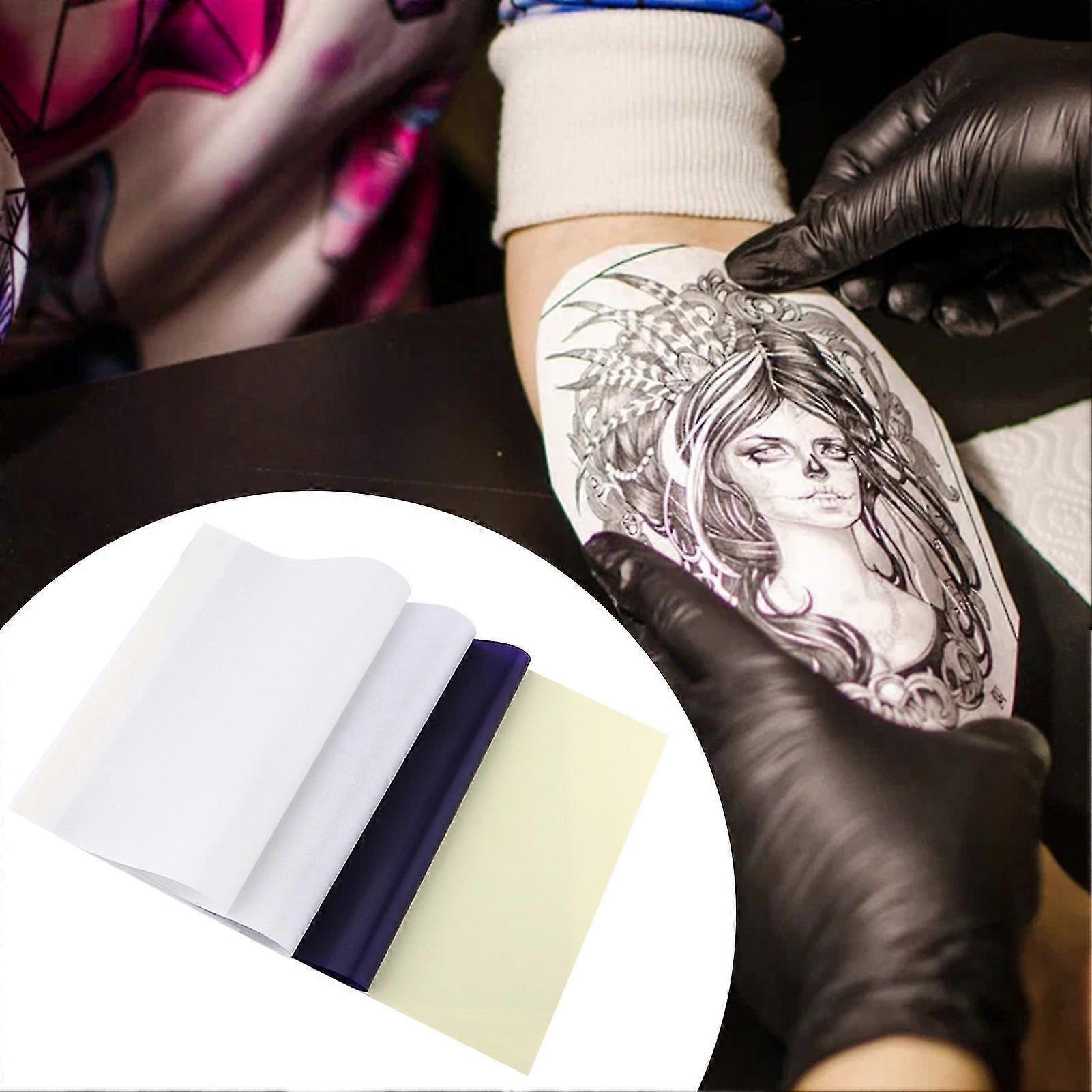 A4 Tattoo Transfer Paper Tattoo Stencil Thermal Transfer Paper Reusable ...