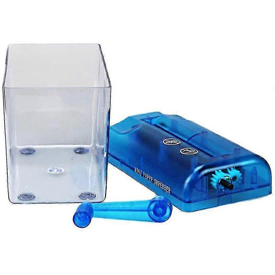 Portable Mini And Shredder Manual Paper Shredder For Sheets Hand Crank ...