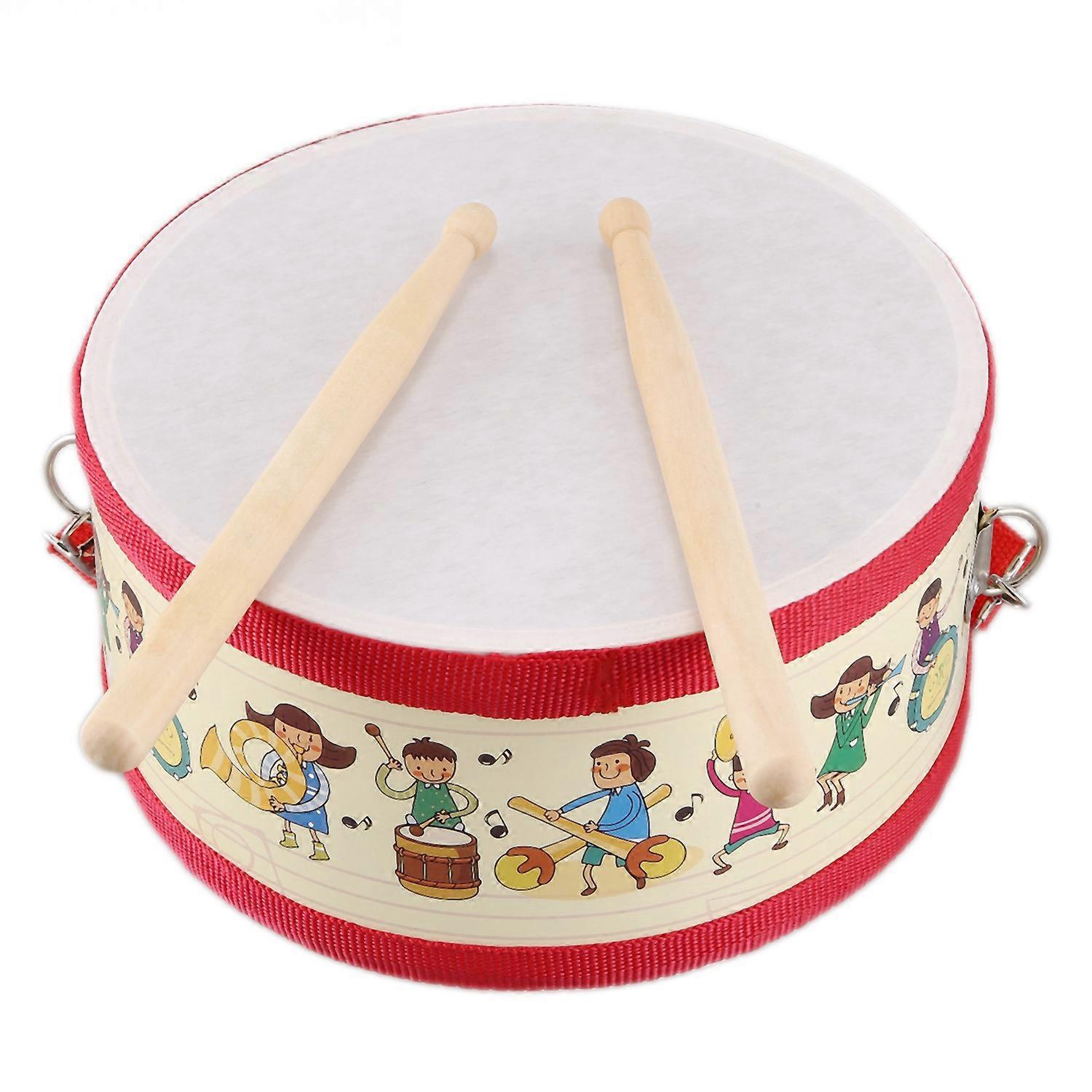 Drum Wood Kids Early Educational Musical Instrument For Children Beat ...