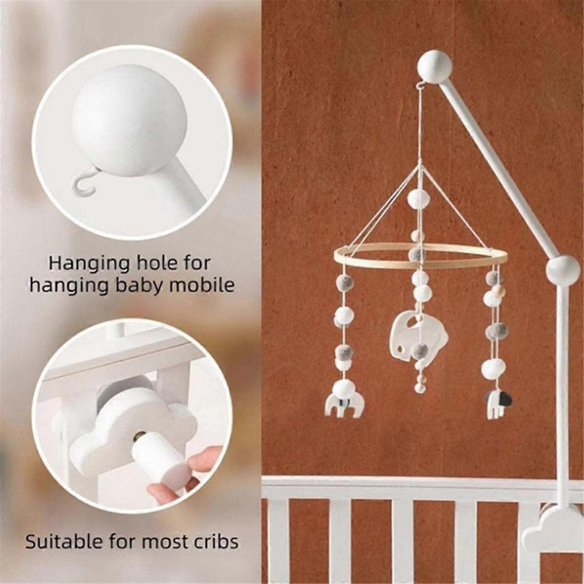 Hanging Wooden Crib Mobile Arm, Mobile Holder Arm, Mobile Arm for Crib ...