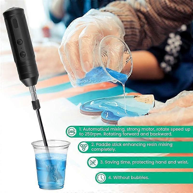Epoxy Mixer, Handheld Resin Mixing Tools for Resin Stirring - Electric ...