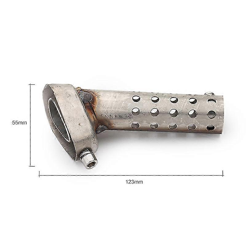 Motorcycle Hexagonal Exhaust Muffler Adjustable Pipe Db Baffle ...