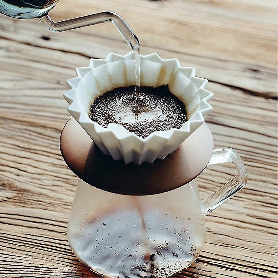 Coffee Filter Ceramic Pour Over Coffee Dripper Set V60 Dripper ...