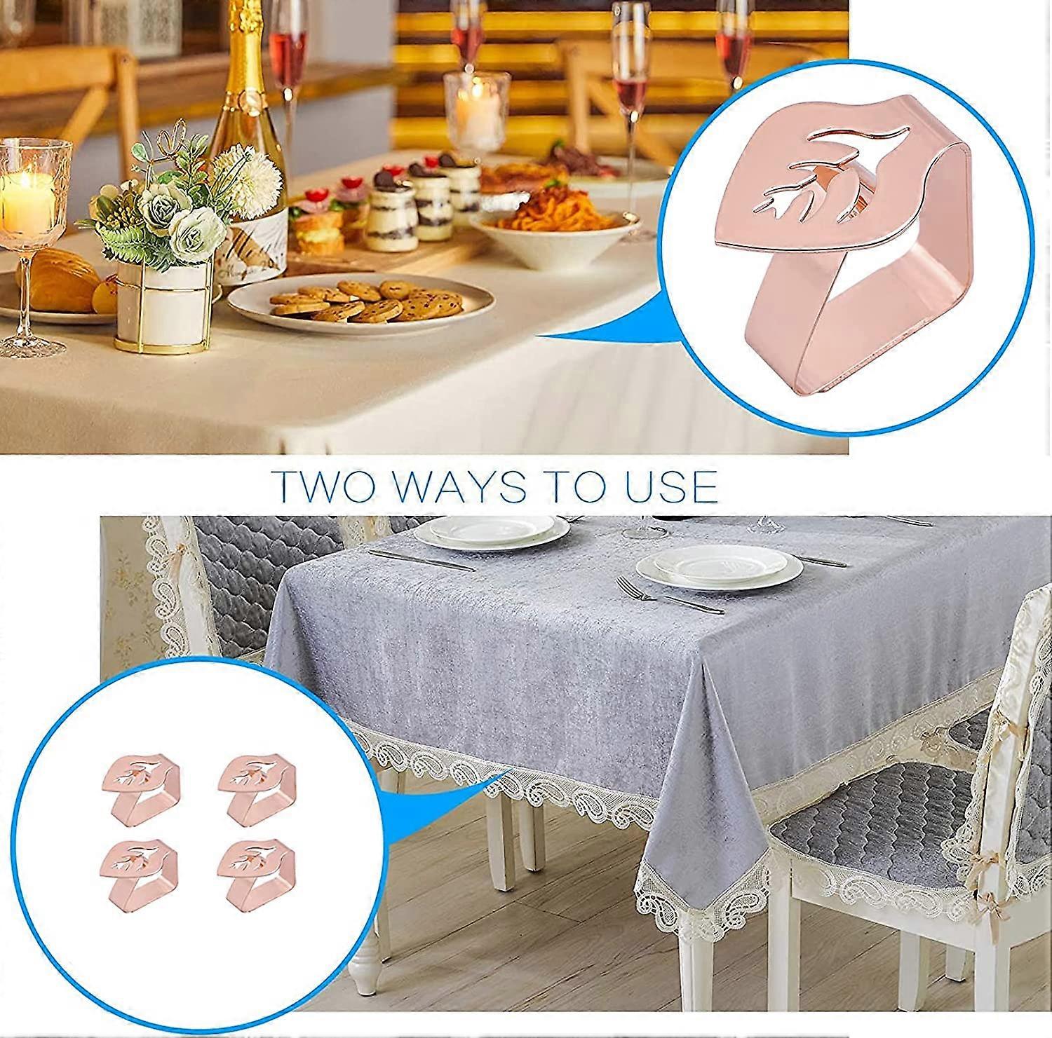 4 Tablecloth Clips, Tablecloth Holder, Tablecloth Clips, Stainless ...