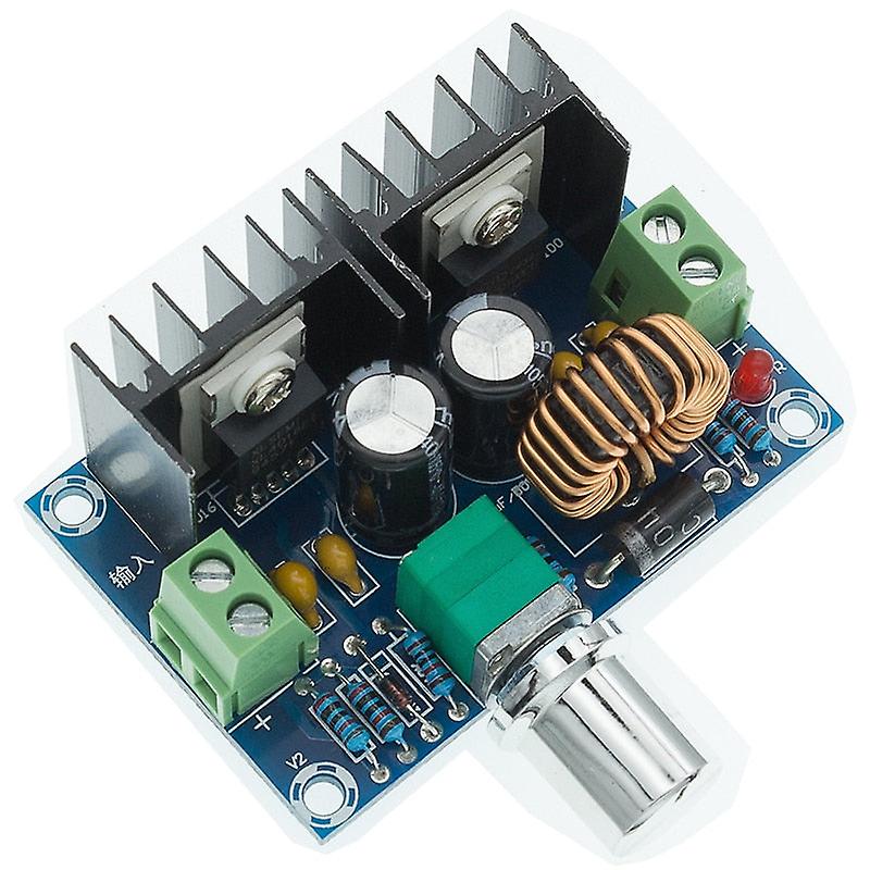 Xh-m401 dc-dc step down buck converter power supply module xl4016e1 pwm adjustable 4-40v to 1.25 ...