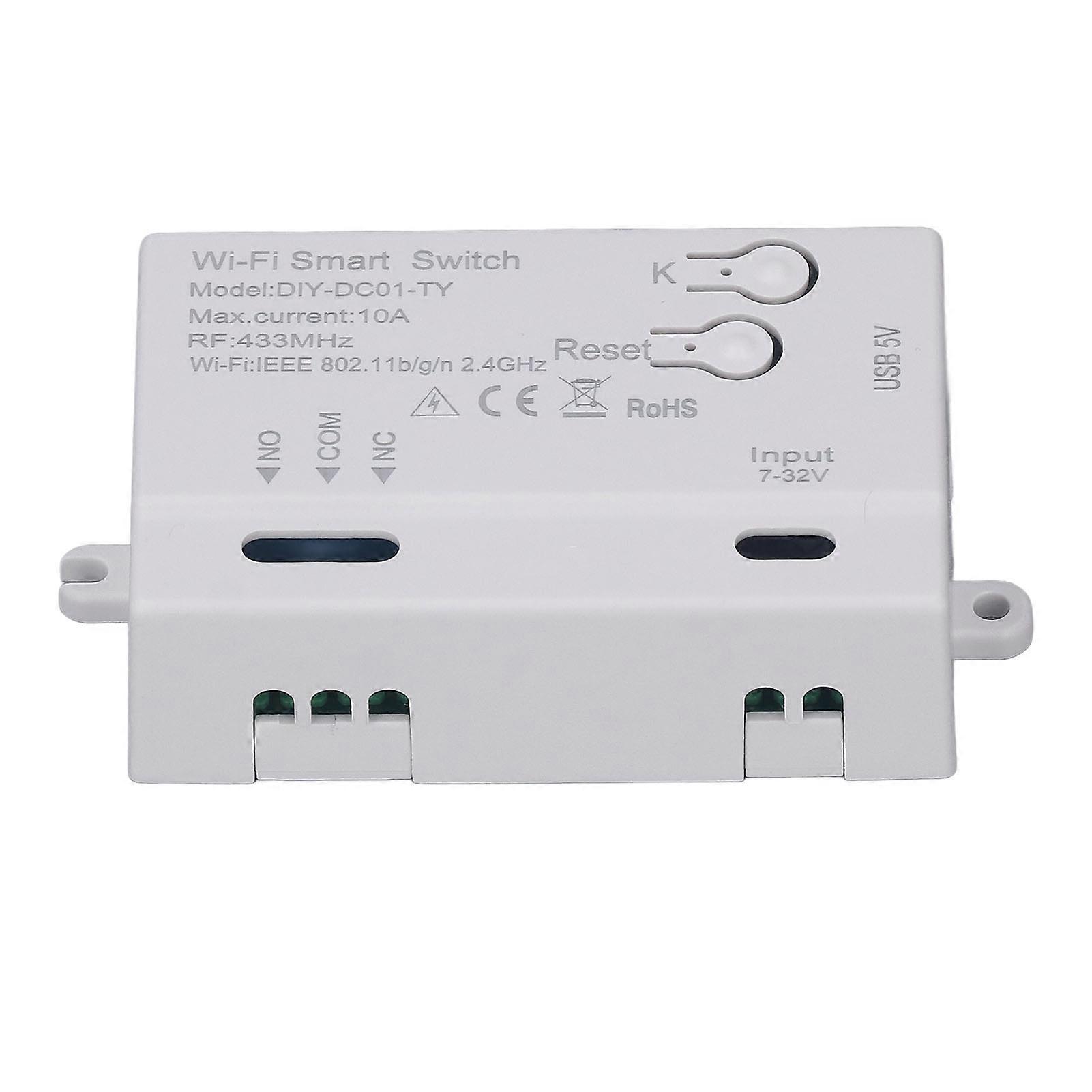 WiFi Relay Switch 1CH Voice Control APP Remote Control Wireless Switch ...