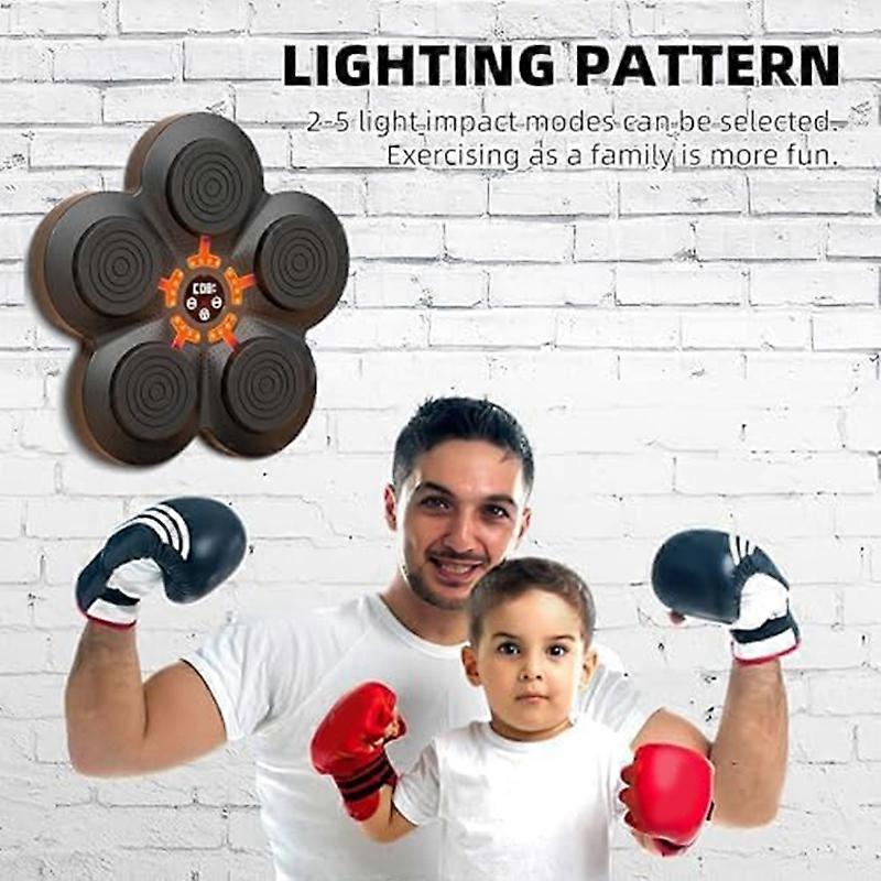 Boxing Traing Machine Wall Mat for Children, Smart Music Boxing ...