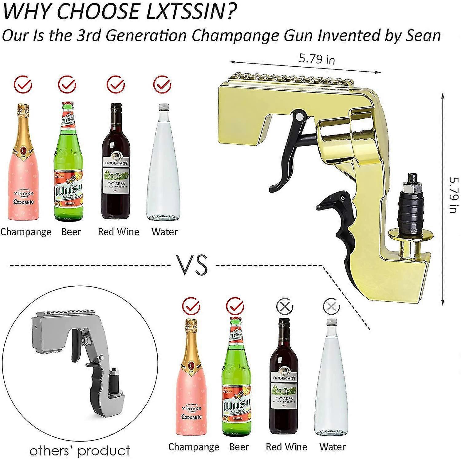 beer gun shooter, champagne gun shooter,alcohol gun shooter bottle beer ...