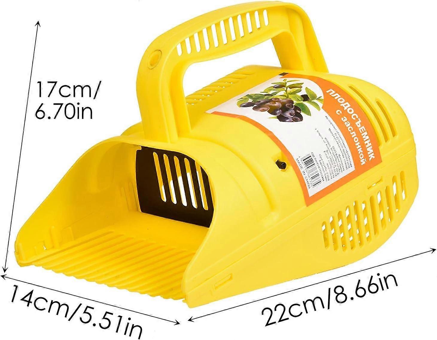 Plastic berry picker with comb and handle, rake for wild berry picking ...