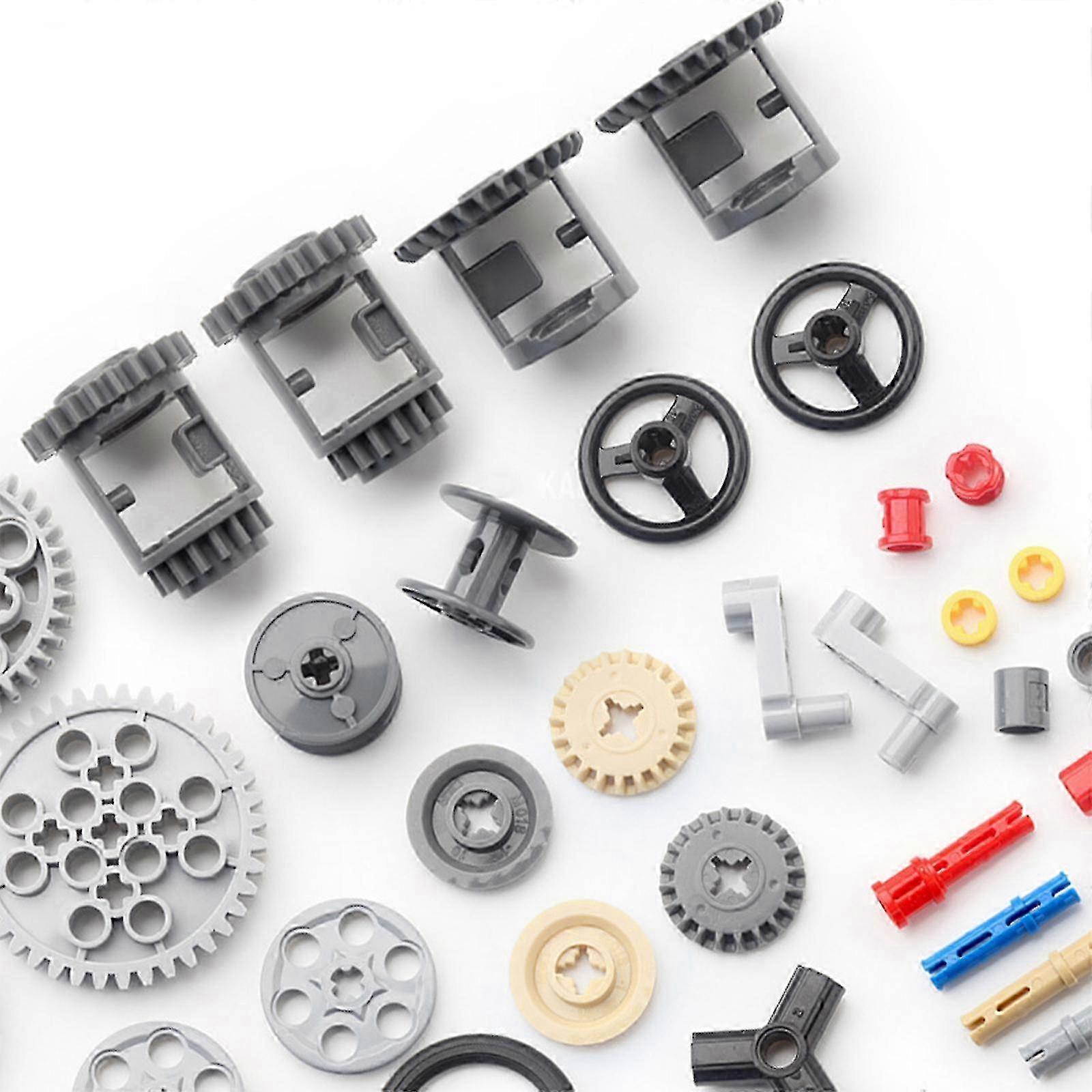 116 pcs Technical Gears Axle Pin Connectors - Wheels Connectors Rack ...