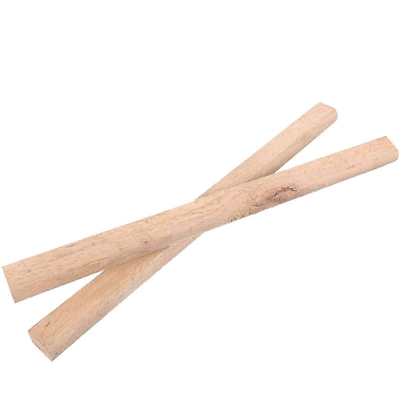 2pcs Hatchet Handle Axe Handle Replacement Flat Wooden Handle Broad Axe ...