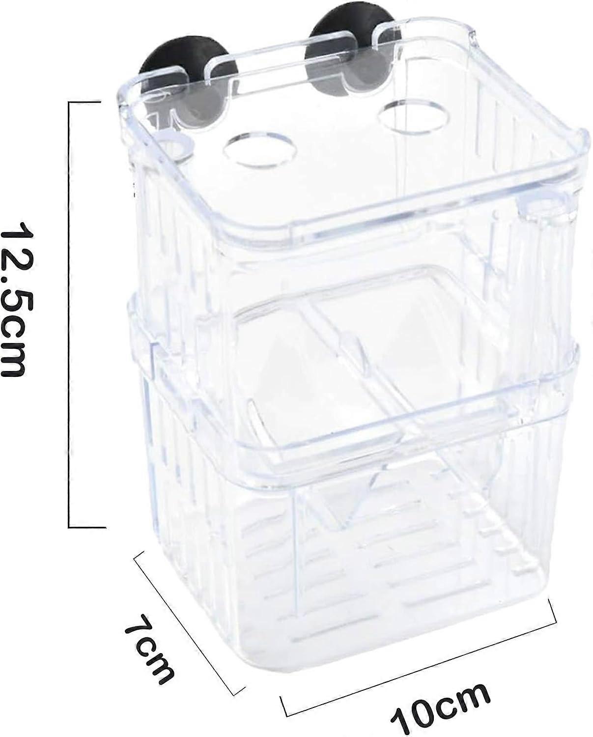 Aquarium Fish Breeding Box,Floating Fish Incubator Tank Divider , For ...