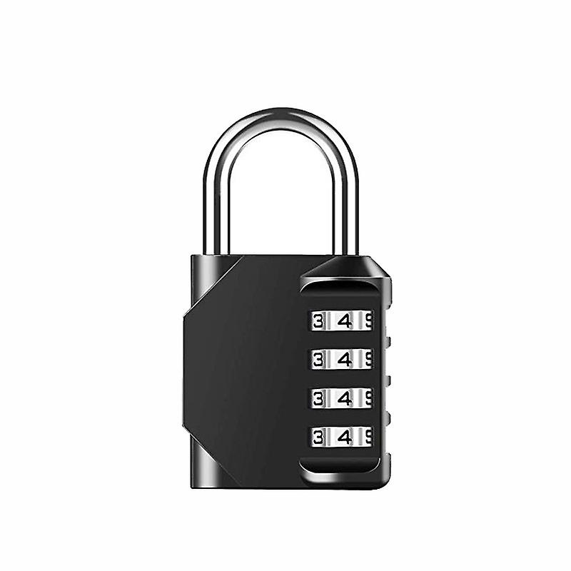 Padlock, Code Padlock, Gym Padlock, 4 Digit Outdoor Waterproof ...