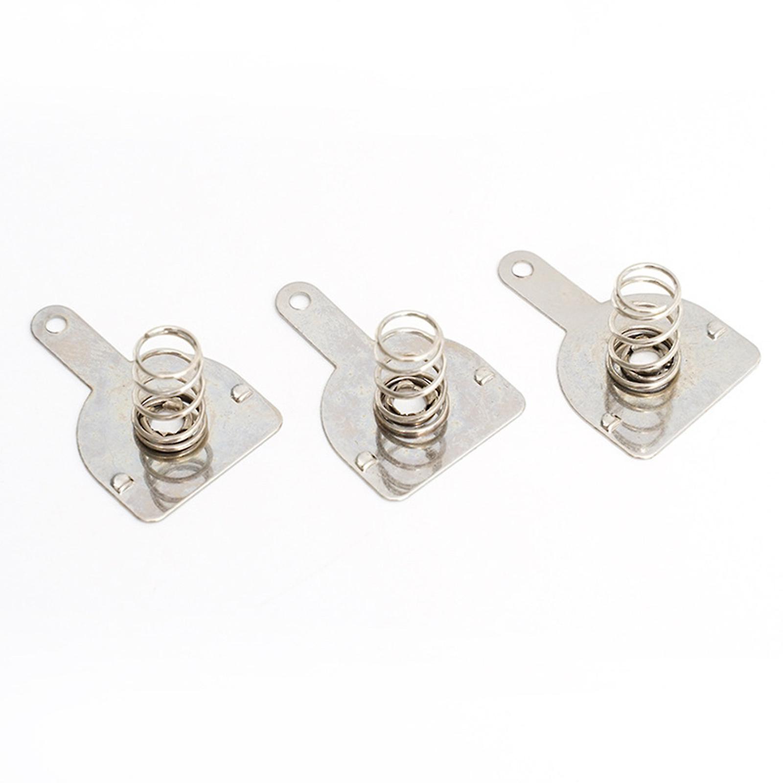 10 Pairs 12mm Replacement Metal 18650 Batteries Spring Contact Plate ...