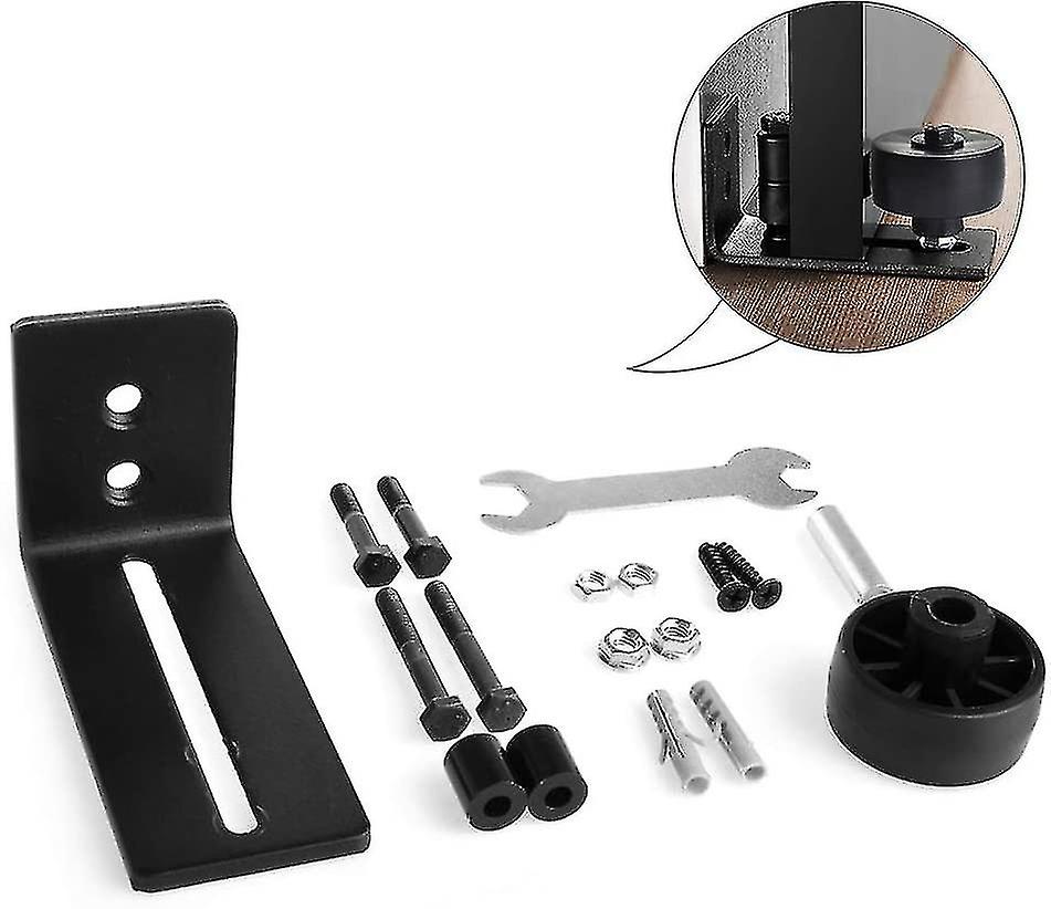 Sliding Door Floor Guide Adjustable Floor Roller Guide With Screws, 8 ...