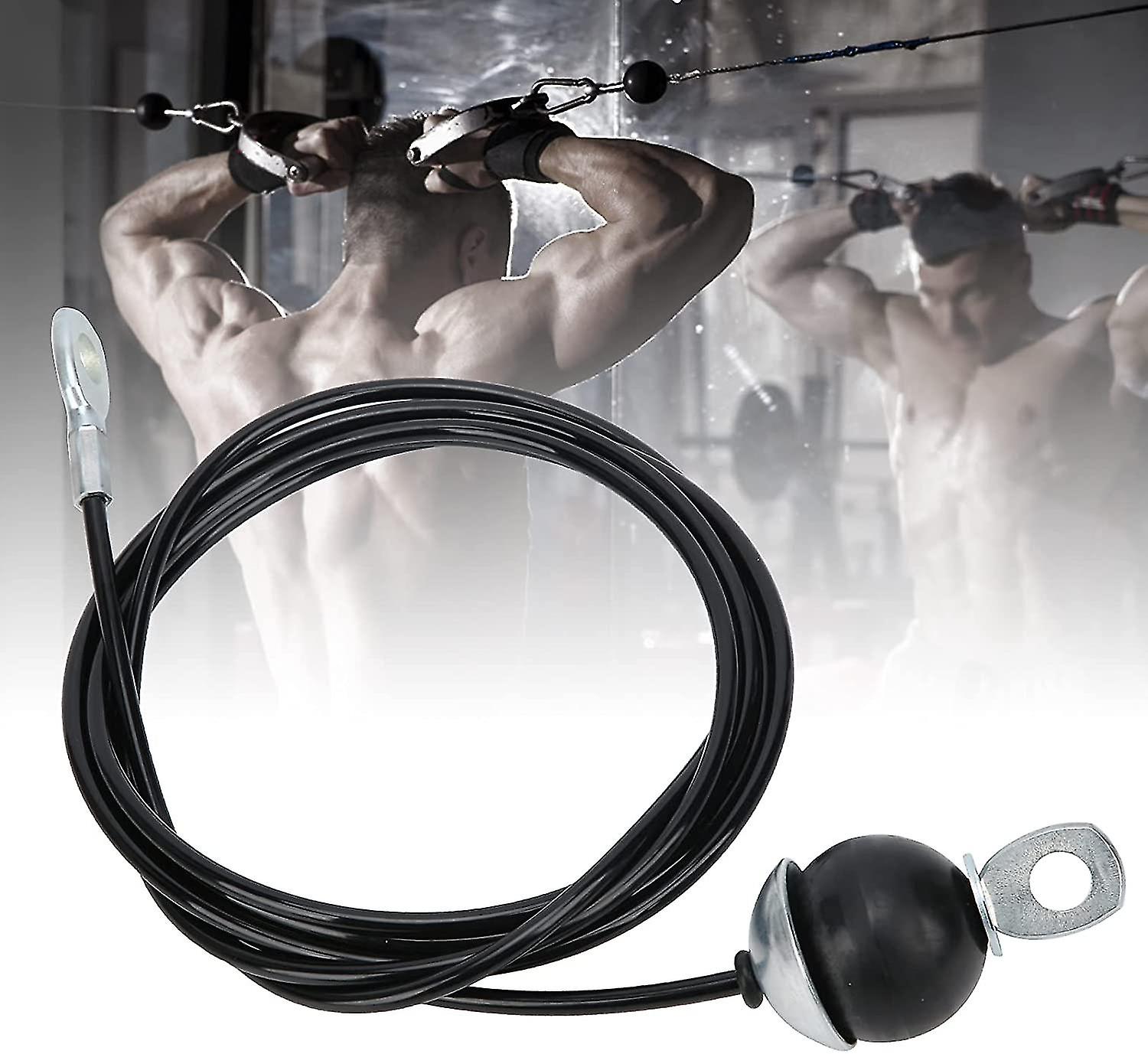 Fitness Pulley Cable, Gym Cable Wire Rope Fitness Pulley Cable Steel ...