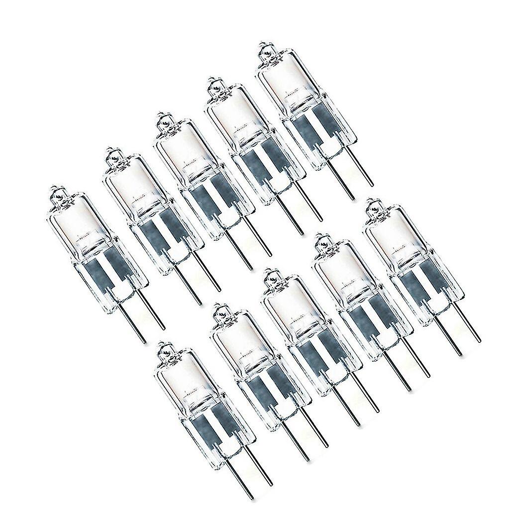 10-pack 12v 20w G4 Jc Type Halogen Bulbs (clear) - 20watt Bulbs For Computer With 10 People ...
