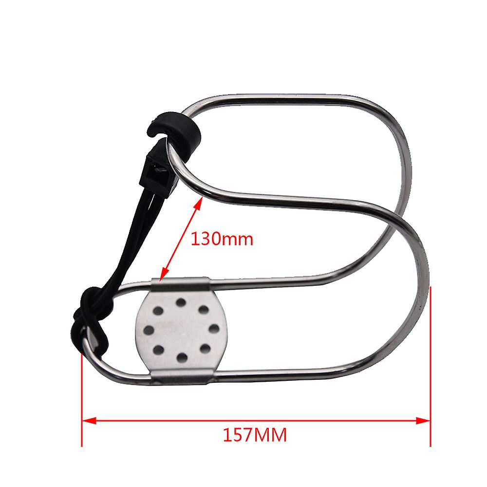A Marine Stainless Steel Horseshoe Lifebuoy Bracket Life Buoys Swimming ...