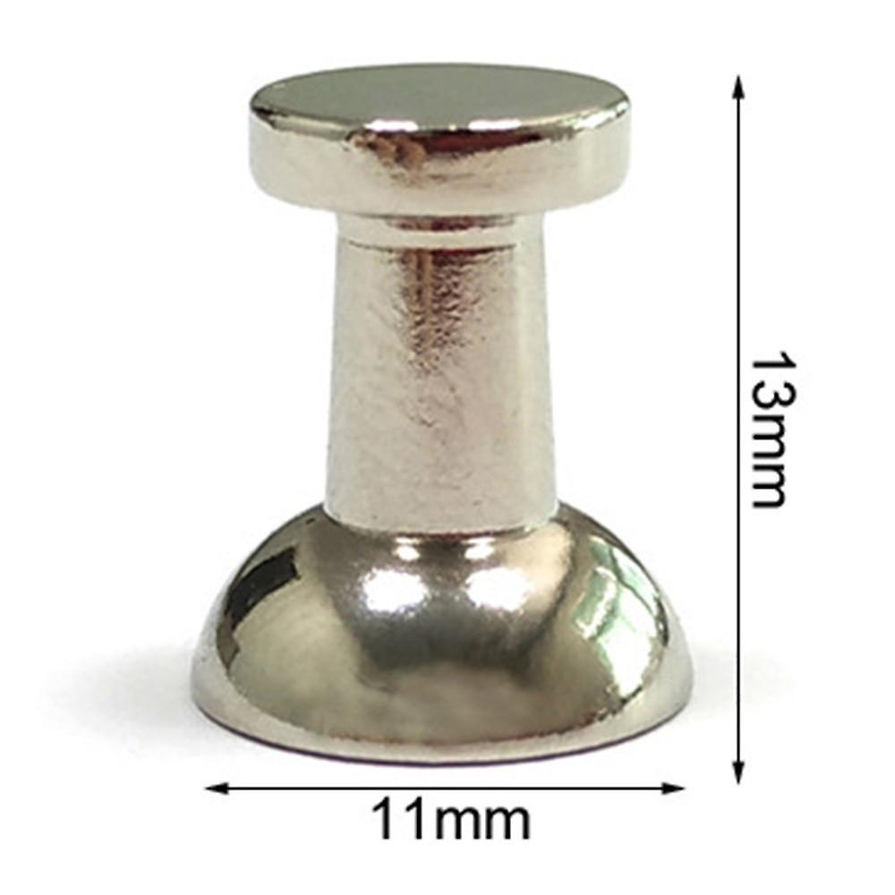 Steel Magnetic Push Pins, Strong Magnets For Fridge, Bathroom, Kitchen ...