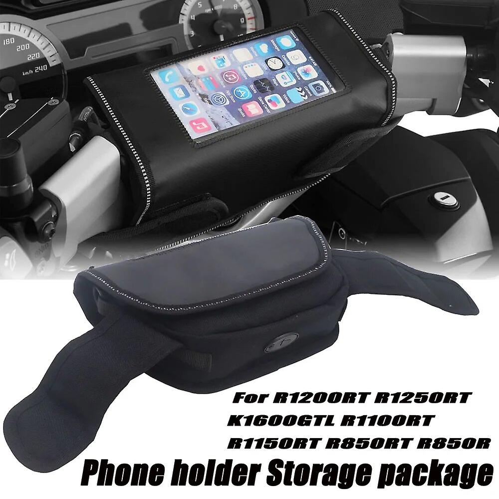 Motorcycle Handlebar Bag Phone Holder Storage Package For Bmw R1200rt ...