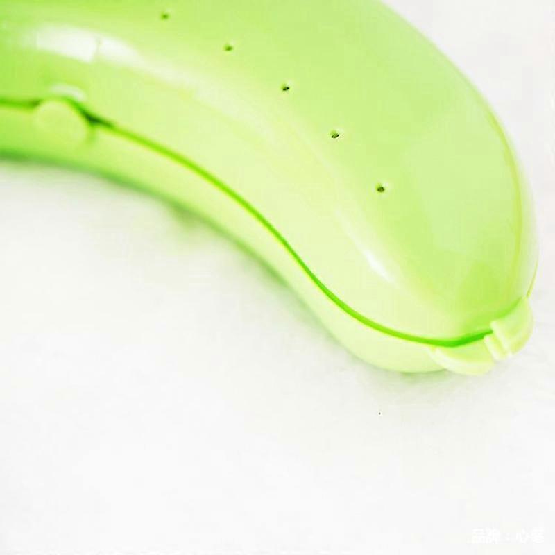Banana Case 1Pc Banana Holder For Lunch Boxes, Plastic Colored Banana ...
