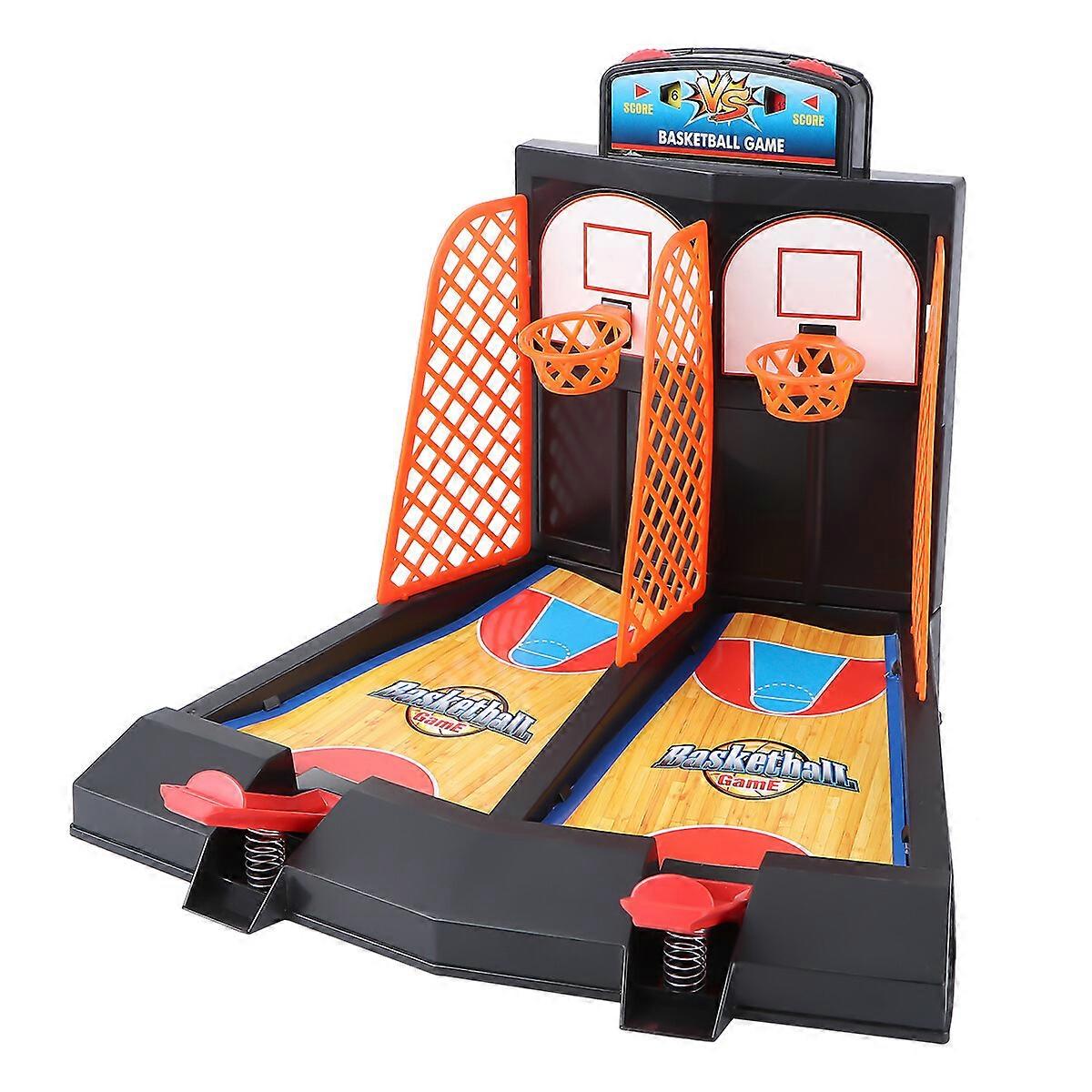 1 Set Two Player Basketball Shooting Game Desktop Table Basketball Game ...