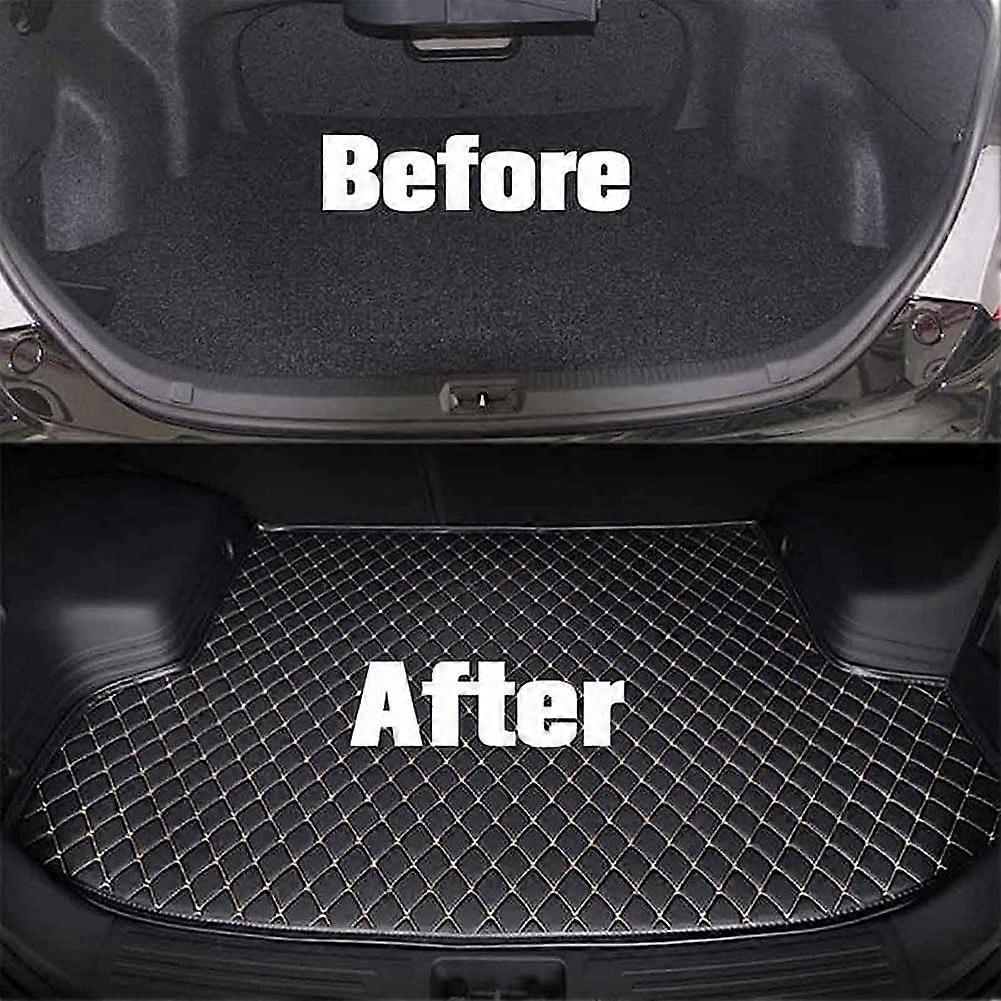 BeautifulCar Leather Boot Liner for Hyundai TUCSON Plug-in Hybrid N ...