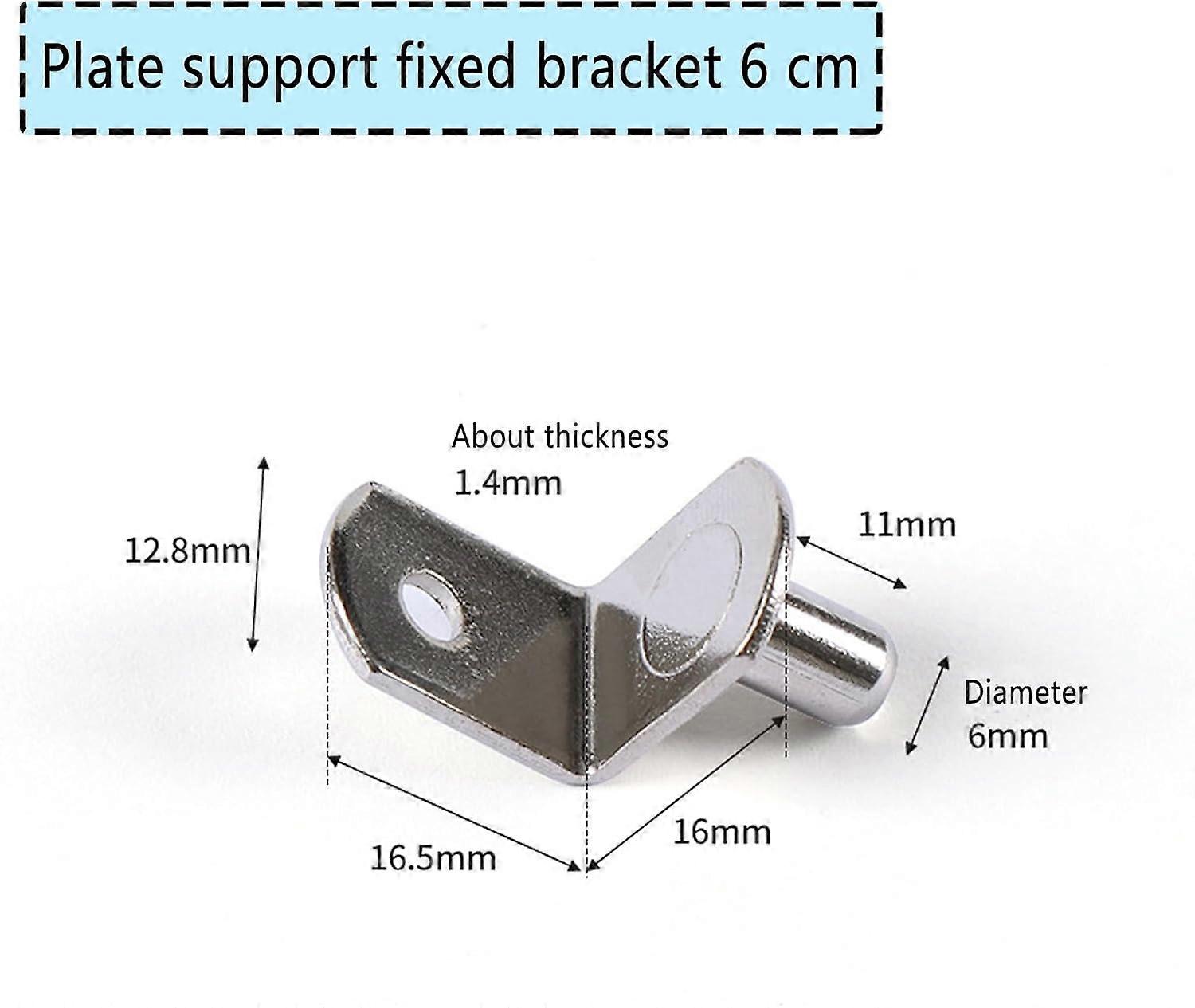 20 Pcs L-Shape Shelf Support Pegs 6mm Cupboard Shelf Pegs for Cabinet ...