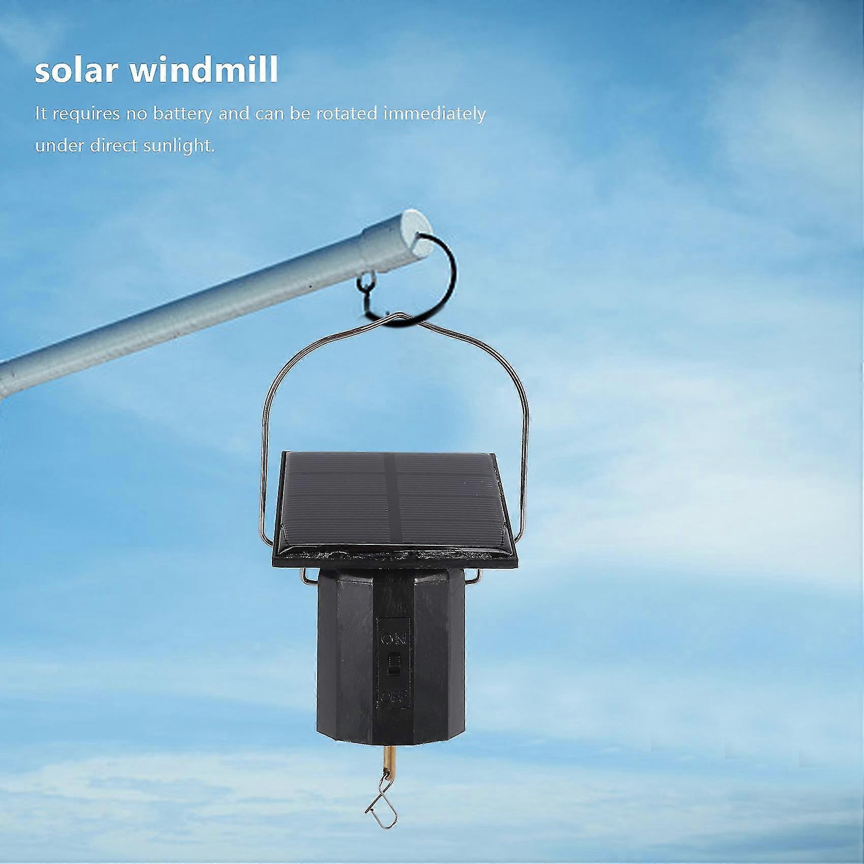 Wind Spinner Motor Solar Hanging Display Motor Rotating Solar Energy ...
