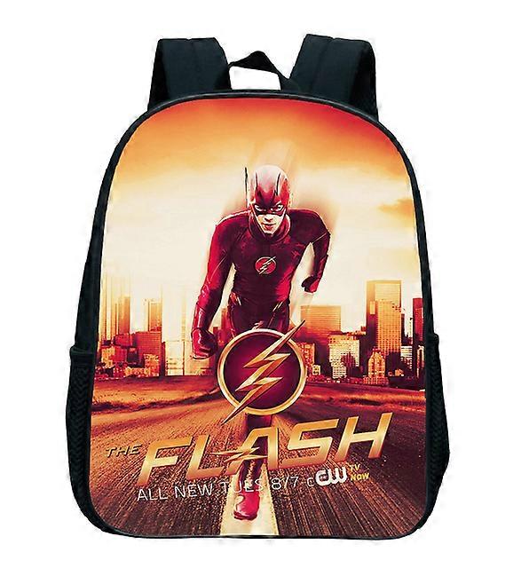 The Flash Cartoon Kindergarten Backpack 12 Inch Cool Kids Boys School ...