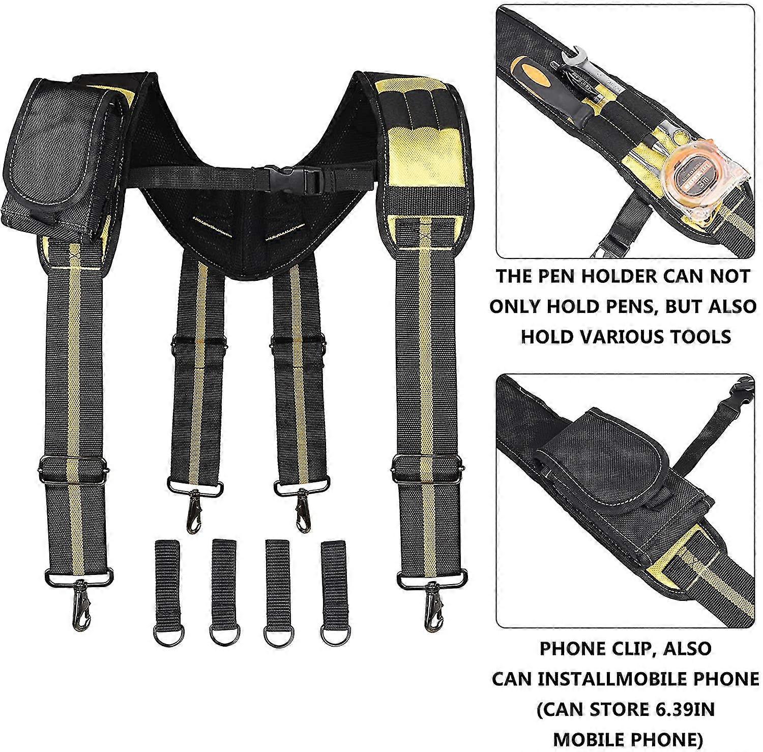 Tool Belt Tool Belt Suspenders, Tool Belts, Work Tool Belts, Heavy Duty ...