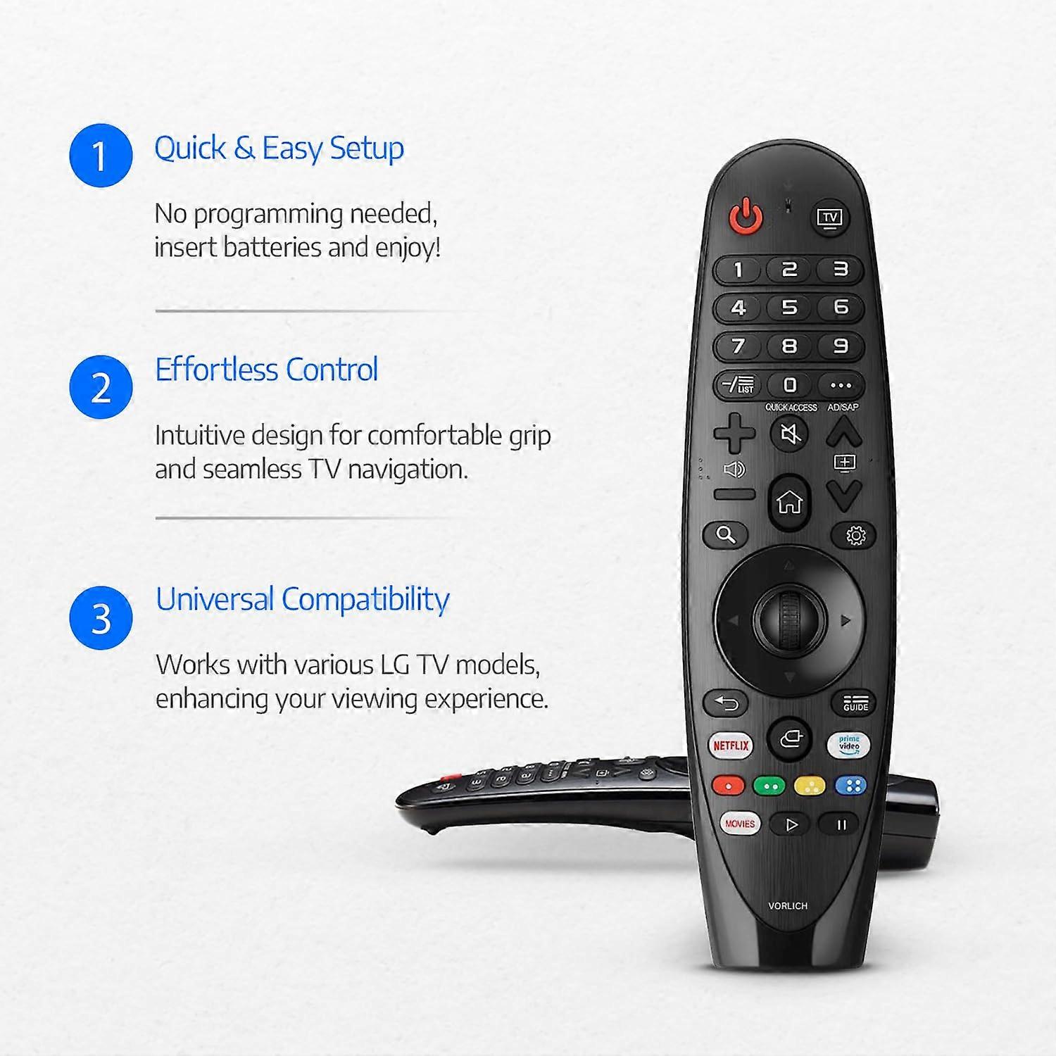 Universal LG Magic Remote Control Compatible with All Models of LG ...