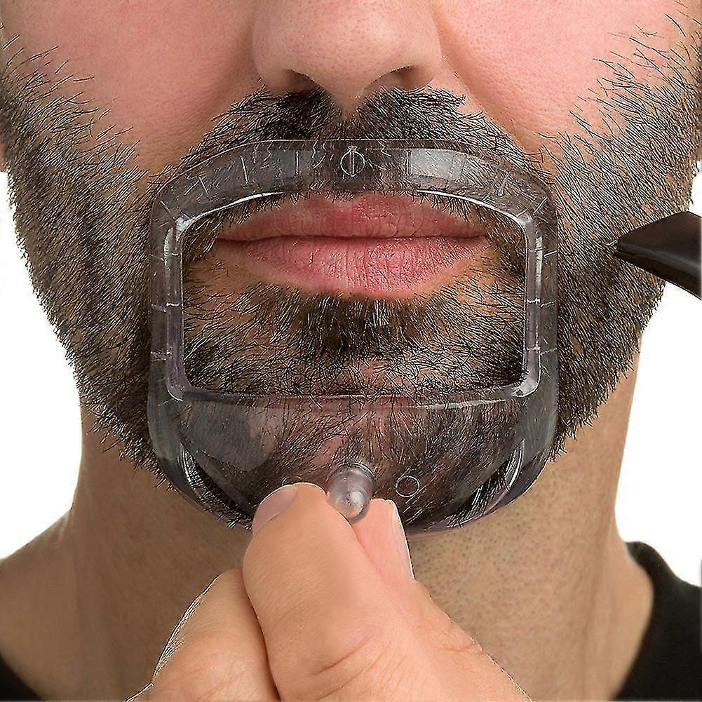 Men Mustache Shaper - 5 Pcs Styling Template for Goatee Beard Guide Stencil Shaving Design Tool ...