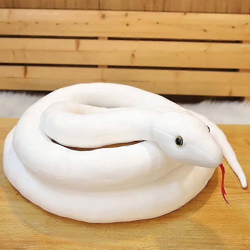 110/160CM Simulated Python Snake Plush Toy Giant Boa Cobra Long Stuffed ...