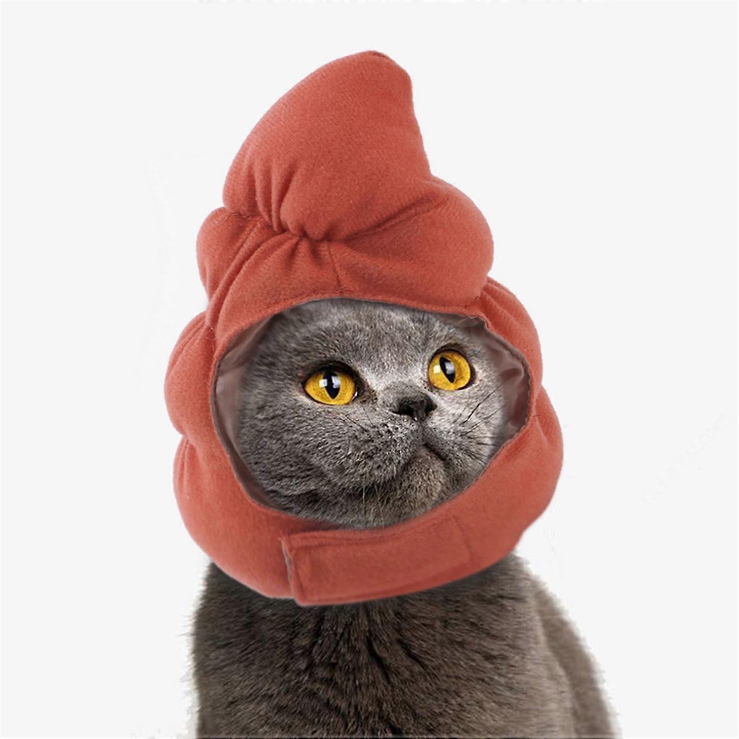 Pet Costume Cap Unique Poop Shaped Hat Party Cosplay Dress Accessories ...