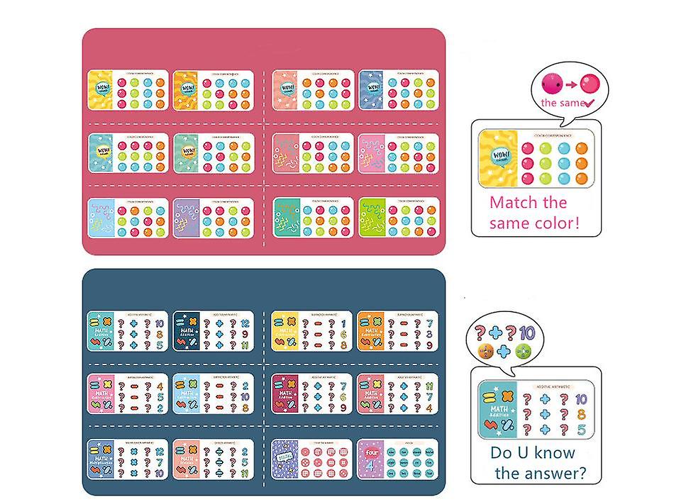 Kids's Learning Toys Rolling Ball Color Matching Brain Teasers Logic ...